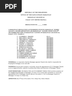 List of Barangay Tanod | PDF
