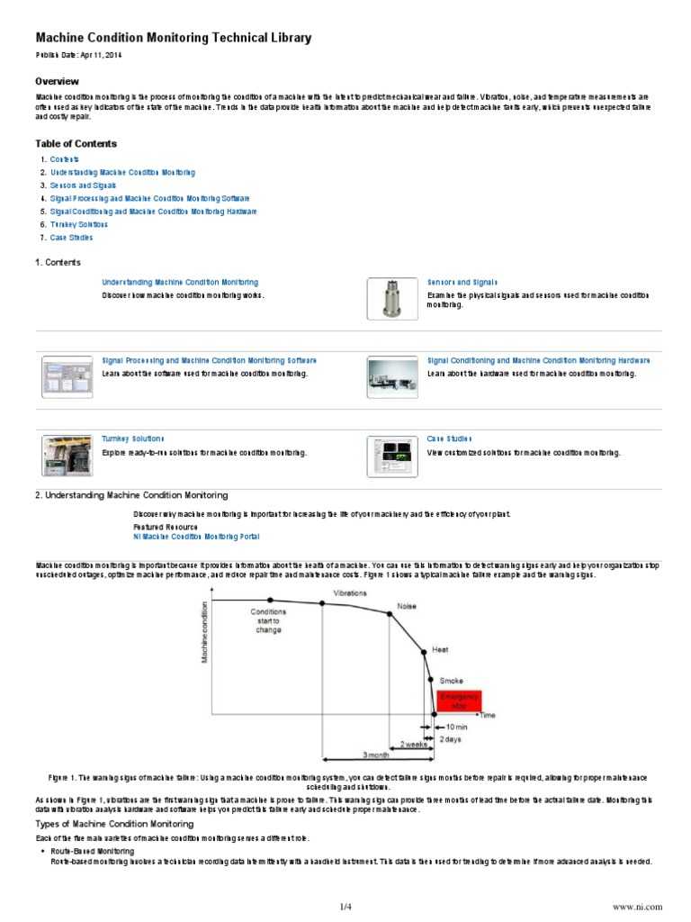 Machine Condition Monitoring Technical Library - N - Apr.2014 - NI ...