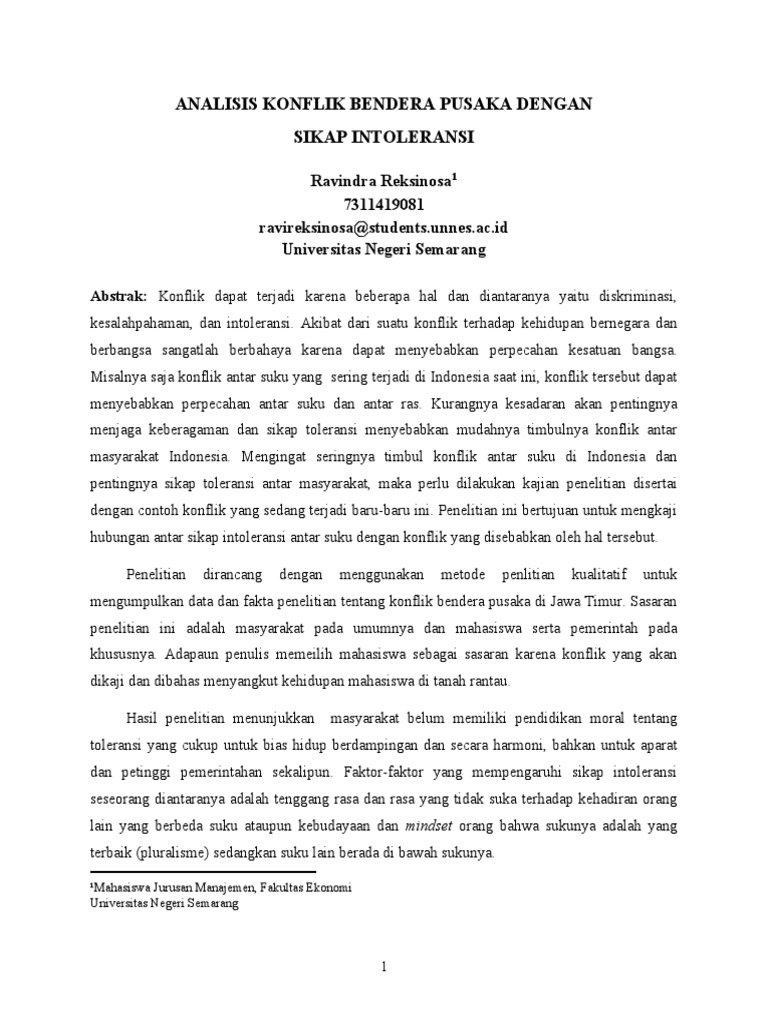 Artikel UTS PKN | PDF