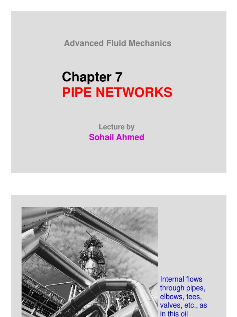 Pipe Networks: Parallel vs Series Flow | PDF | Reynolds Number | Turbulence