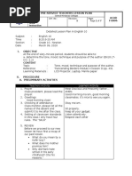 Sensory Imagery Lesson Plan for Grades 8-9 | PDF | Senses | Perception