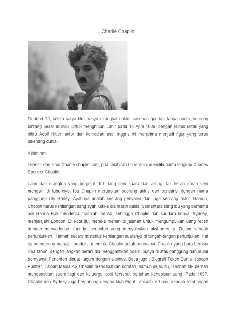 Charlie Chaplin | PDF