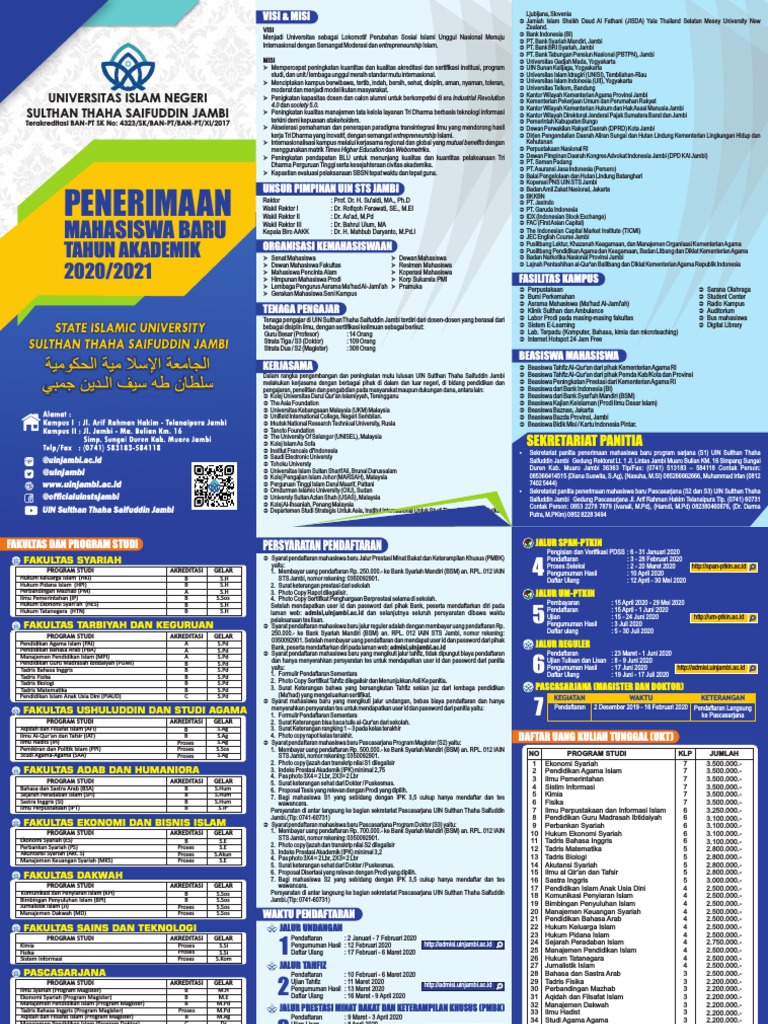 Brosur UIN STS PDF | PDF