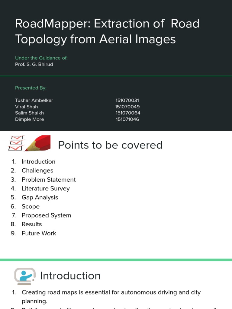 Final FYP PPT - Road Mapper | PDF | Image Segmentation | Road