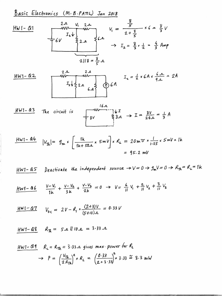 Nptel Basic Electronics PDF | PDF