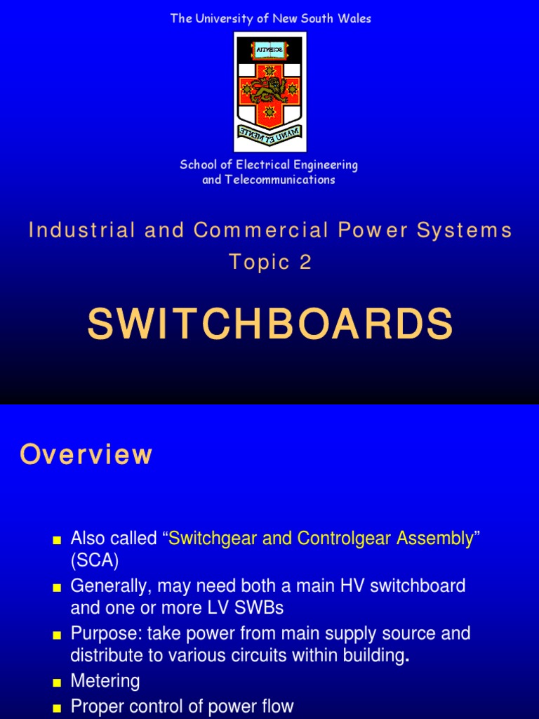 Switchboard Design and Safety Standards | PDF | Fuse (Electrical ...