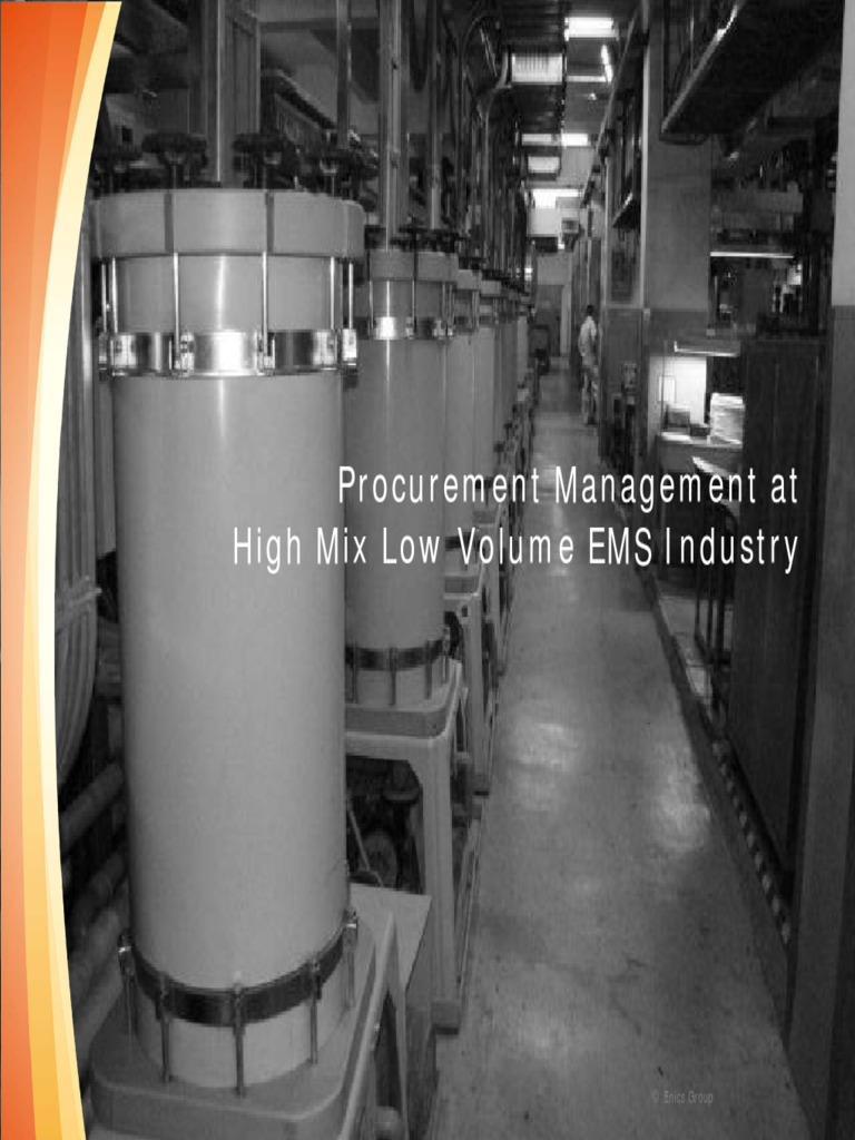Hi Mix Low Volume | PDF | Procurement | Logistics