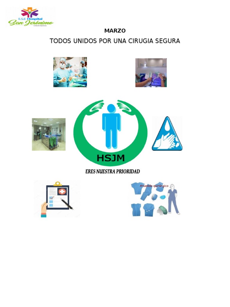 Cirugia Segura Pdf Teatro Operando Cirugía