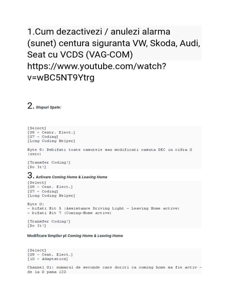 Codari Vag 1 Vdcs | PDF