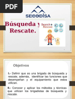 Brigada de Búsqueda y Rescate: Funciones y Técnicas | PDF | Primeros auxilios
