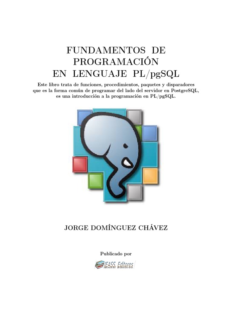 FUNDAMENTOS DE PROGRAMACION PLPGSQL | PDF | Postgre Sql | SQL
