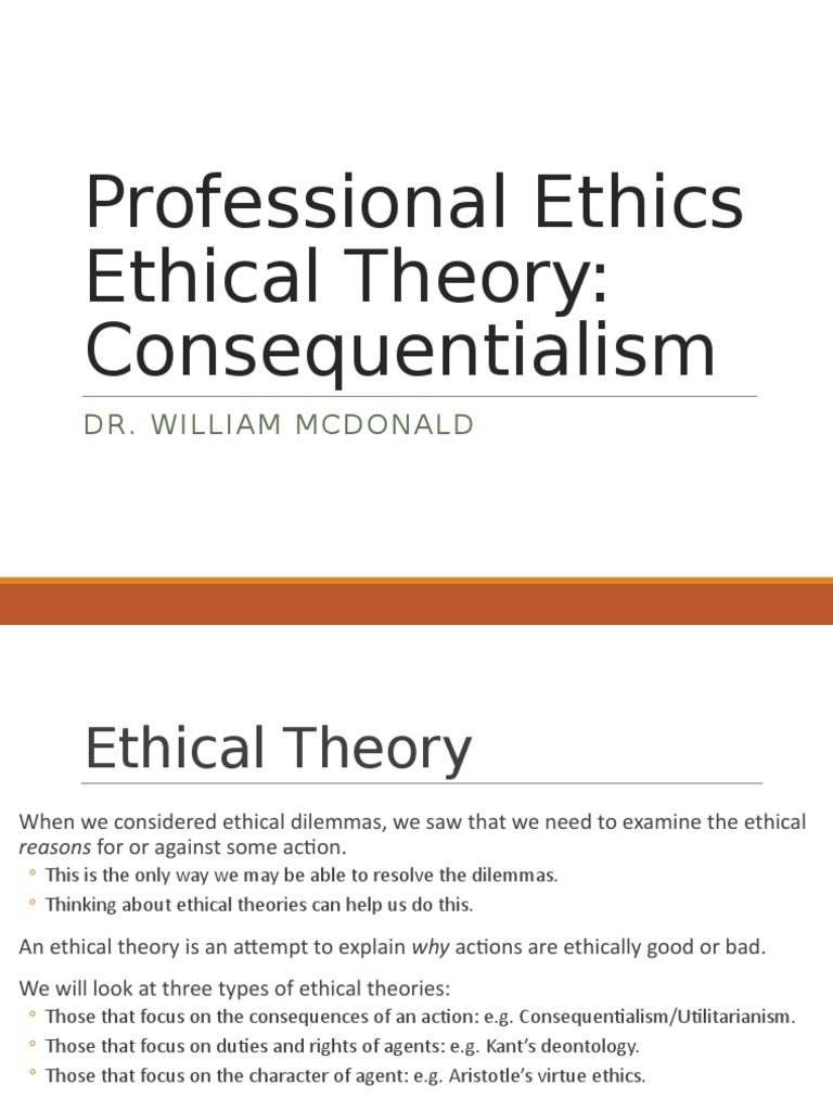 Consequentialism Powerpoint | PDF | Utilitarianism | John Stuart Mill