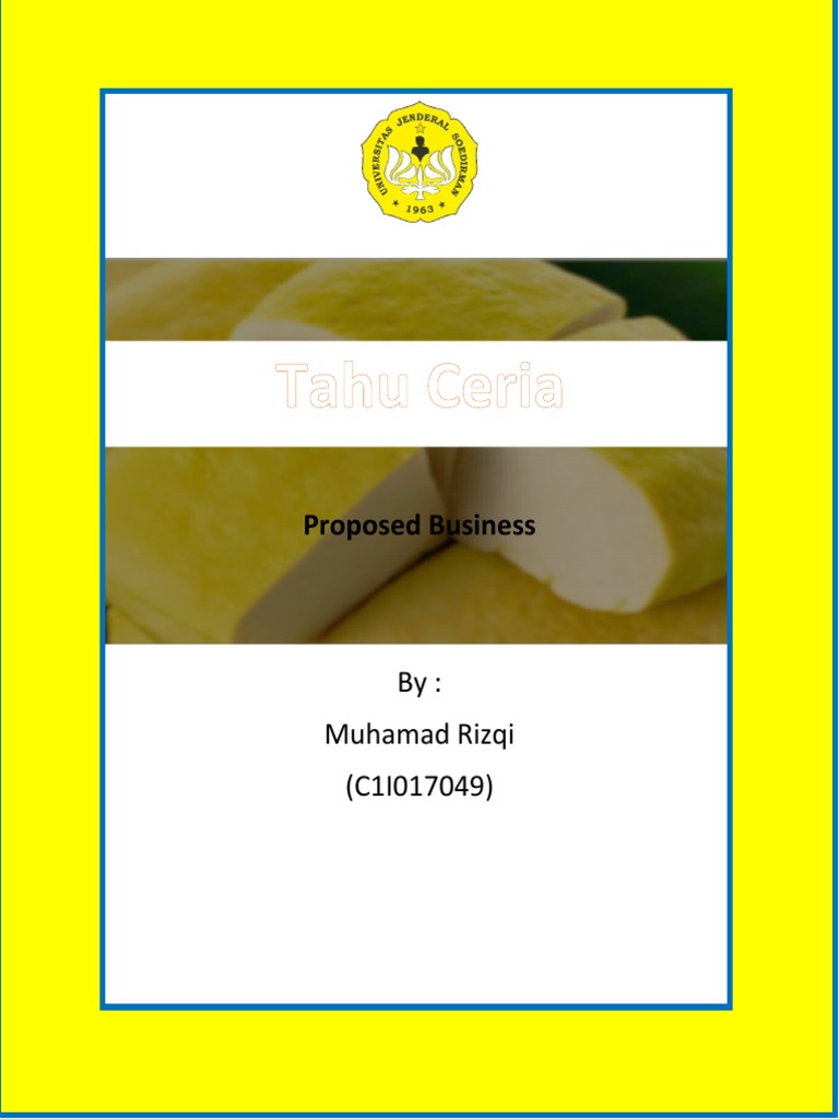Business Proposal Contoh | PDF | Market (Economics) | Marketing