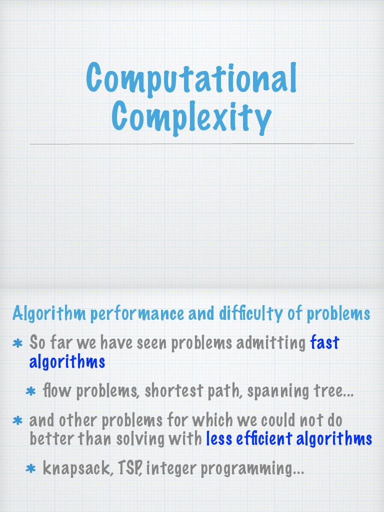 Complexity Pdf Time Complexity Computational Complexity Theory