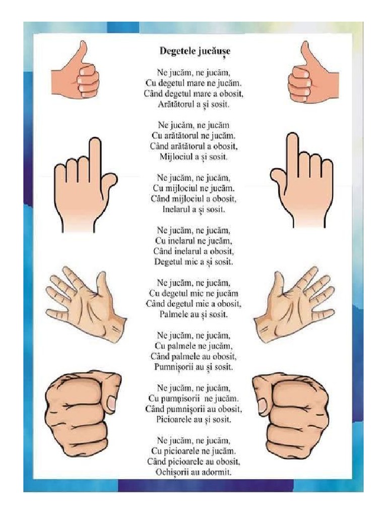 Degetele Jucause | PDF