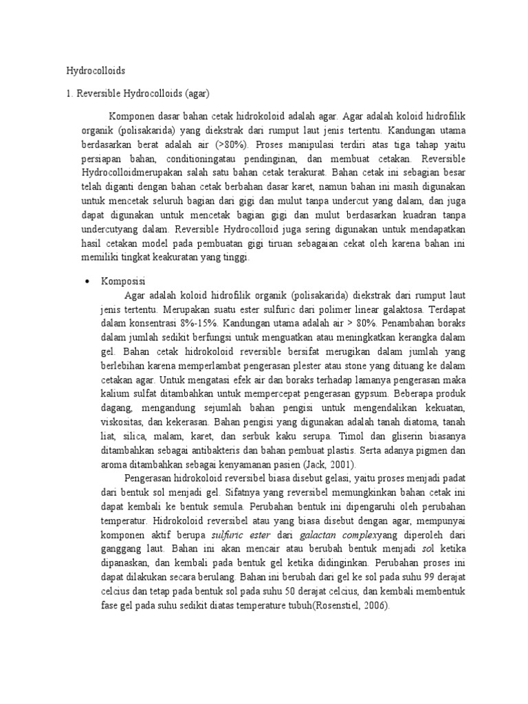 9 Hydrocolloids | PDF 9 Hydrocolloids | PDF