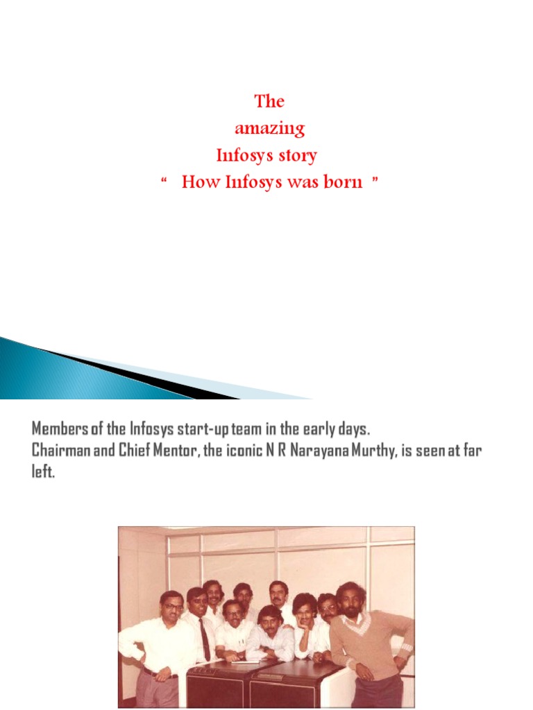The Amazing Infosys Story " How Infosys Was Born " | PDF | Economies ...