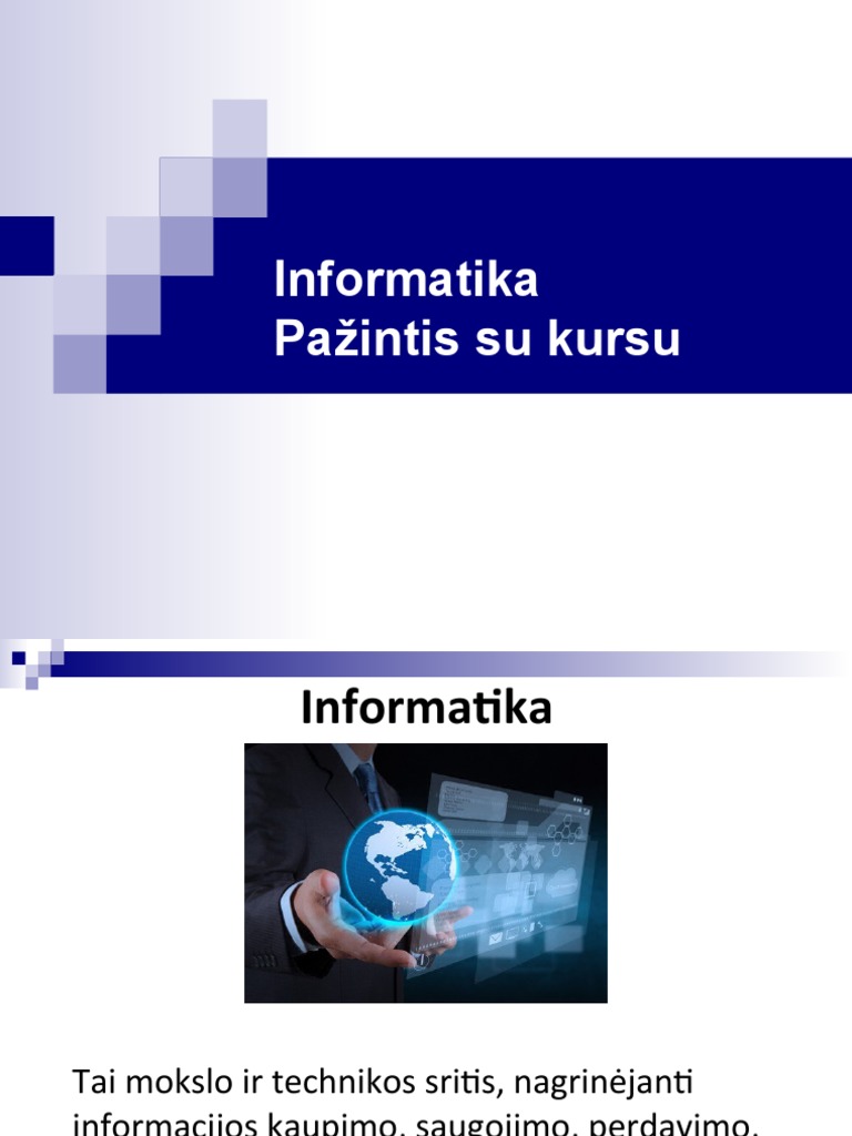 Informatika-2019C Ivadas | PDF