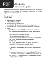 21 Ejercicios de Contabilidad Básica Resueltos GRATIS | PDF | Contabilidad | Economía Financiera