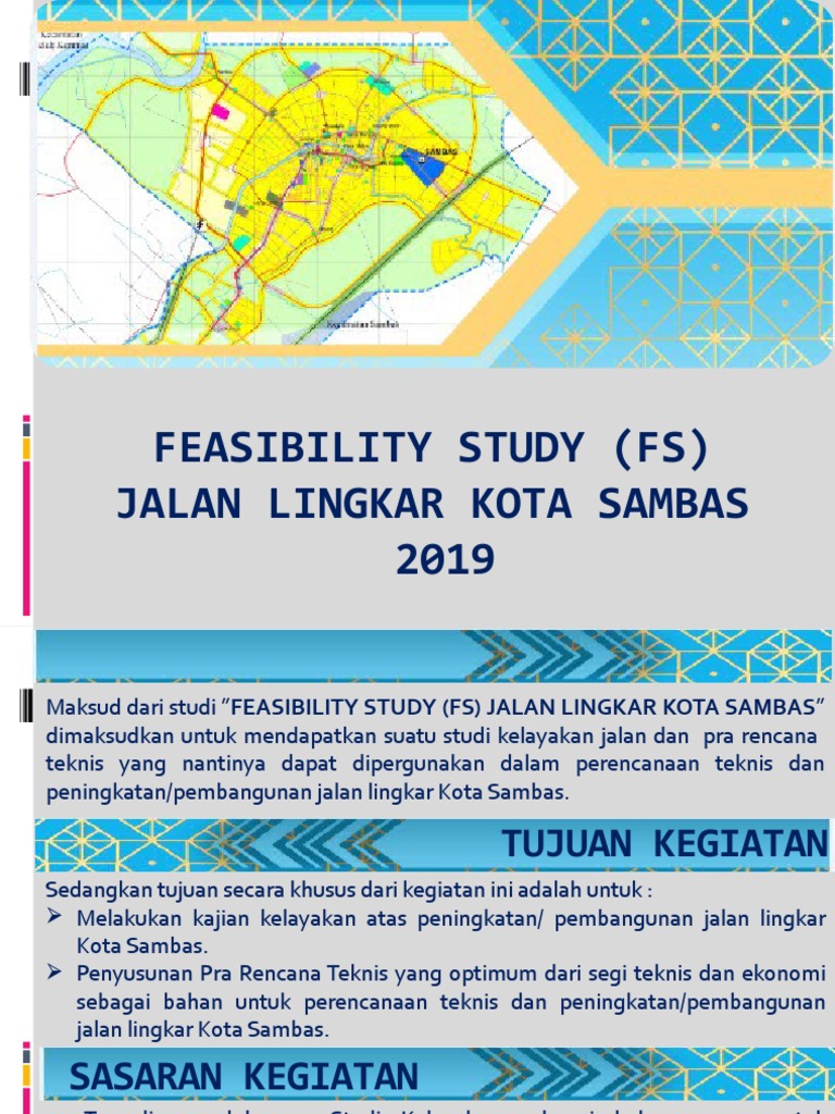 FEASIBILITY STUDY (FS) JALAN LINGKAR KOTA Layar Putih | PDF