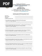 IP - Evacuation & Fire Drill Attendance Sheet | PDF