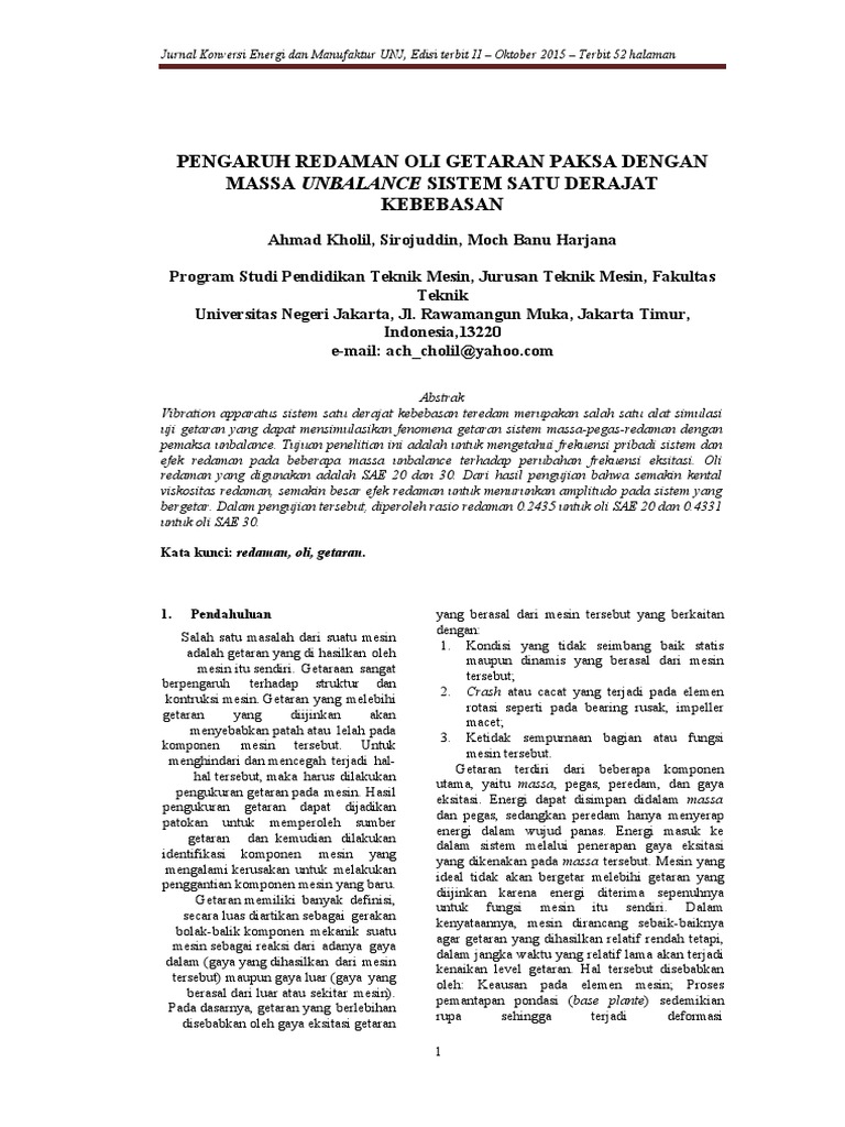 Jurnal GETARAN | PDF