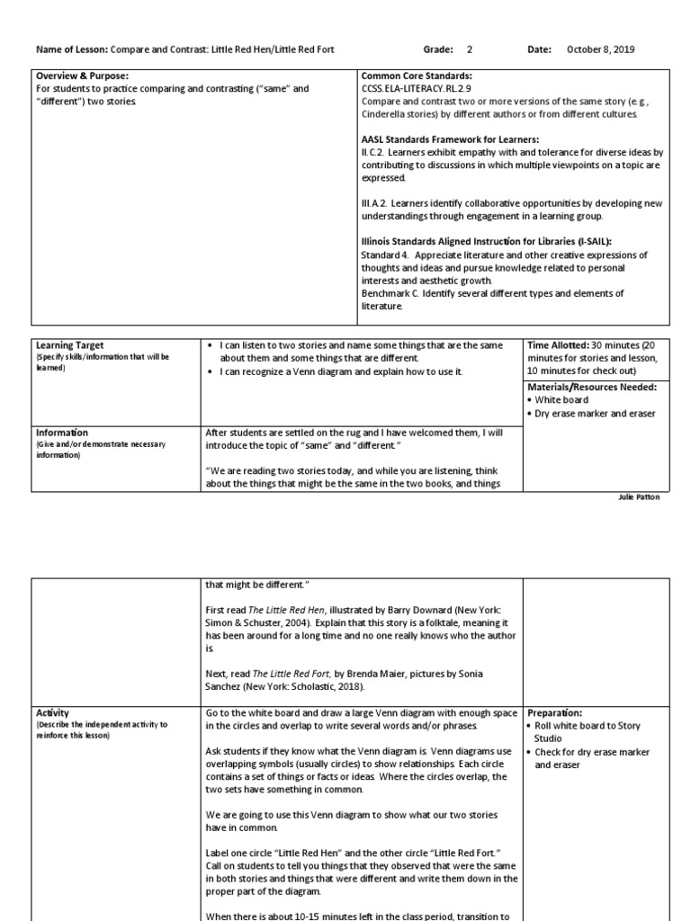Second Grade Little Red Fort | PDF | Reading Comprehension | Learning
