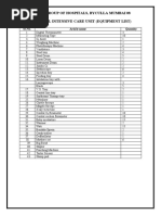 Diagnostic Lab Equipment List | PDF