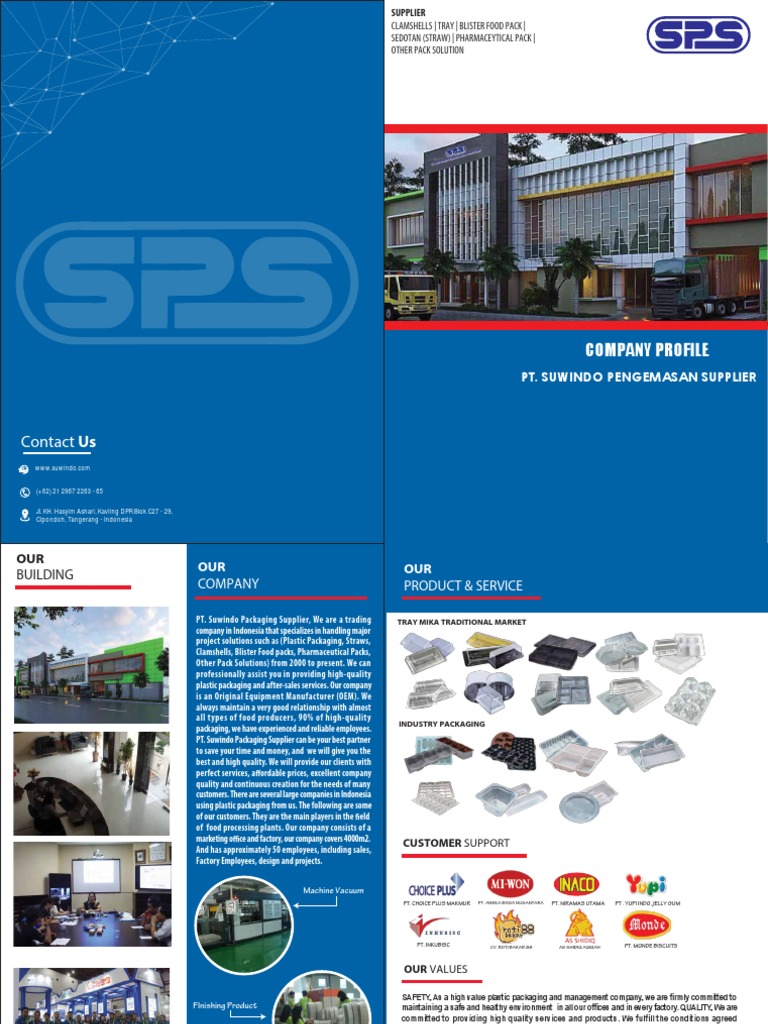 Company Profile SPS New | PDF | Packaging And Labeling | Supply Chain ...