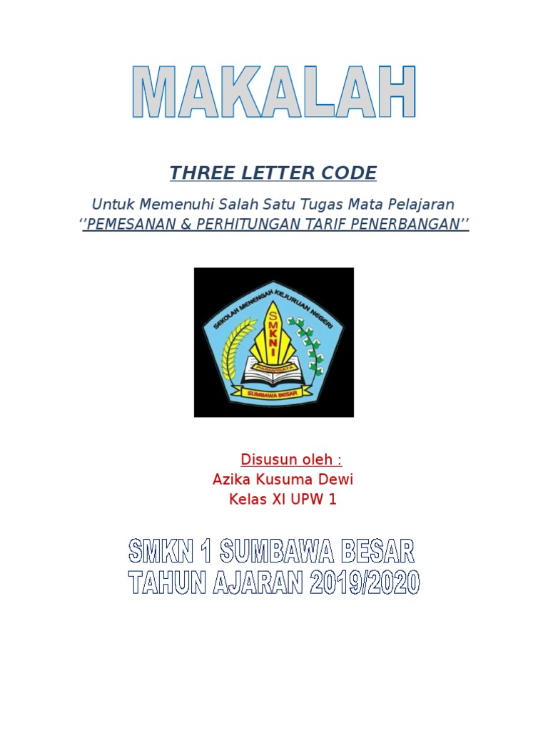 Three Letter Code | PDF