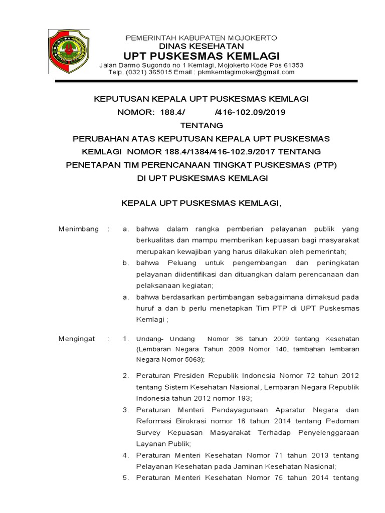 SK Tim PTP | PDF