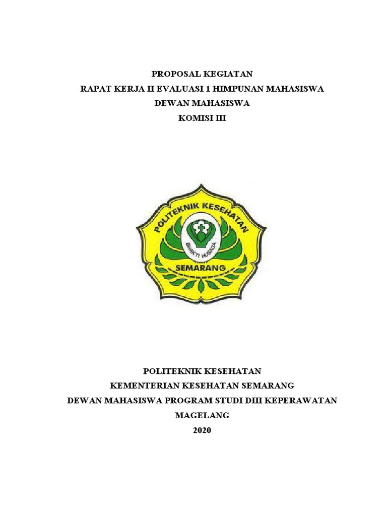 Proposal Raker 1 20192020 Fix | PDF