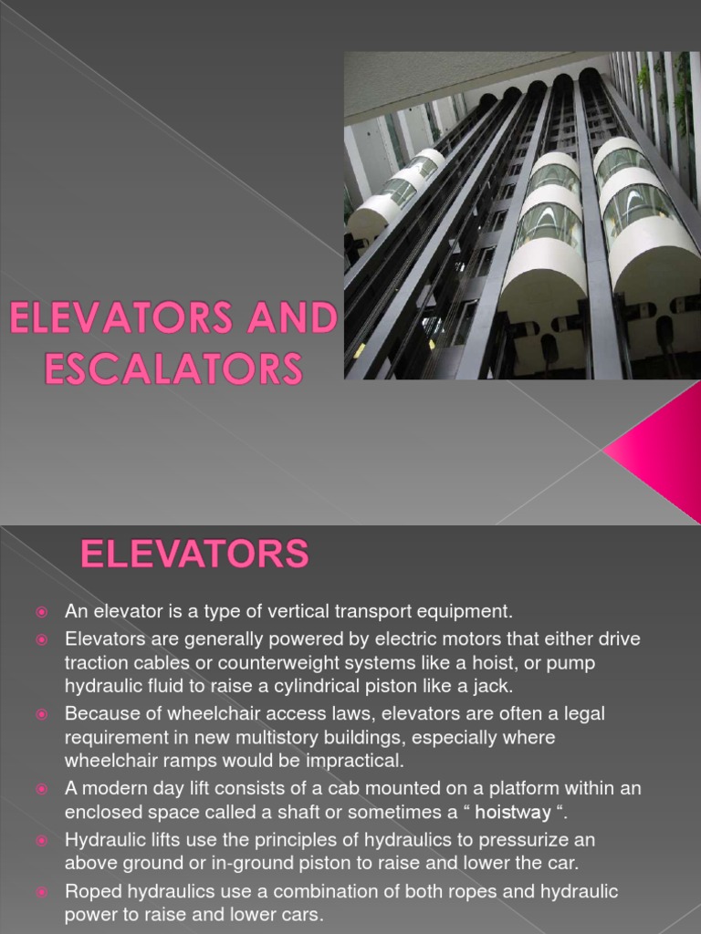 BMC - Escalator, Elevator | Download Free PDF | Escalator | Elevator