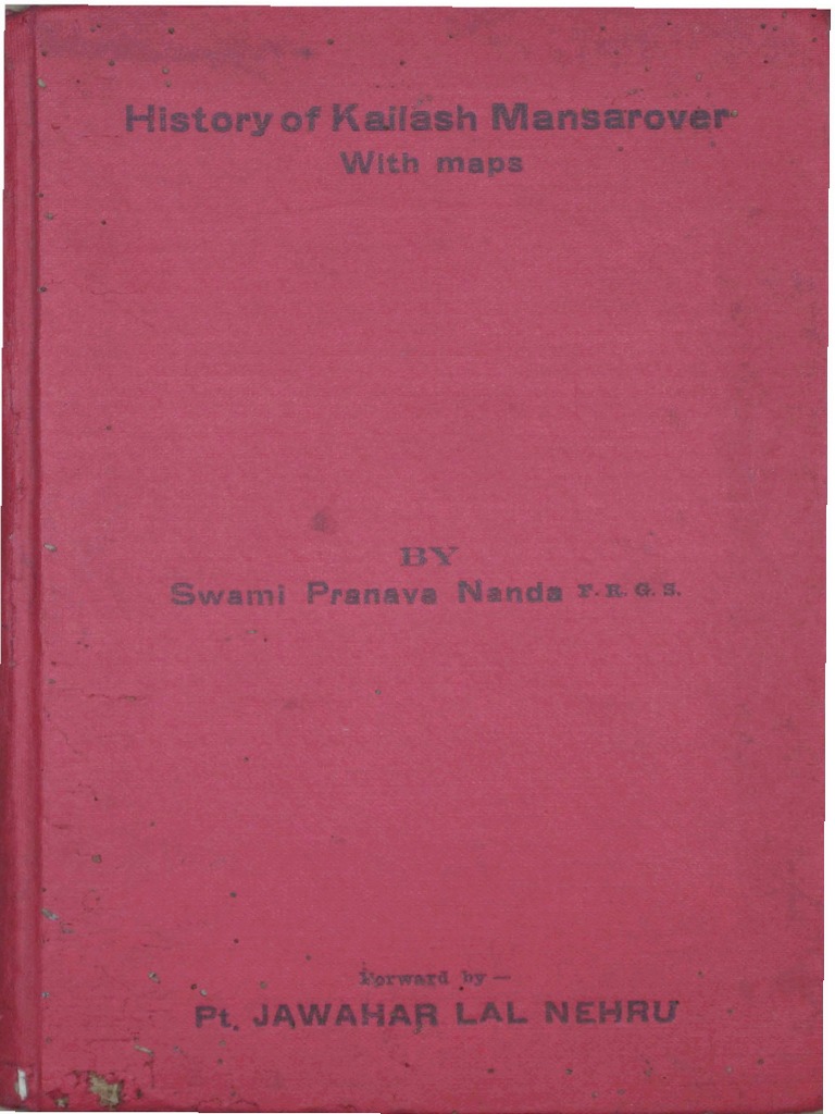 Kailash-Manasarovar by Swami Pranavananda PDF | PDF | Himalayas | Nature