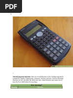 Sharp EL-531WH Calculator Guide | PDF | Fraction (Mathematics) | Calculator