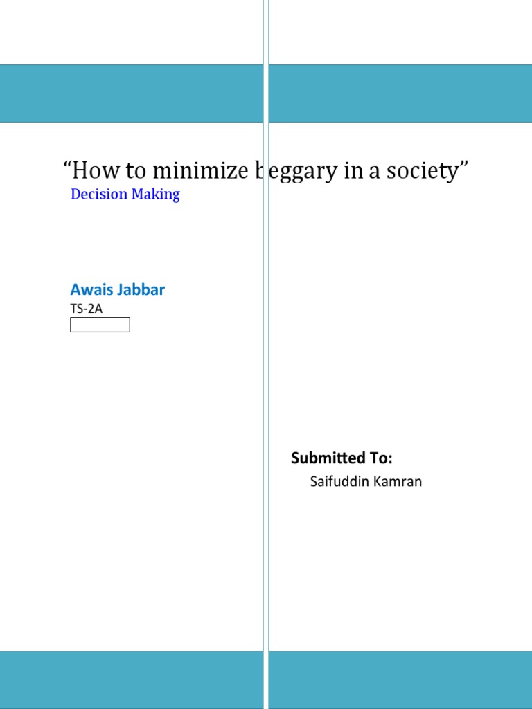 Assignment No 2 | PDF | Poverty | Poverty & Homelessness
