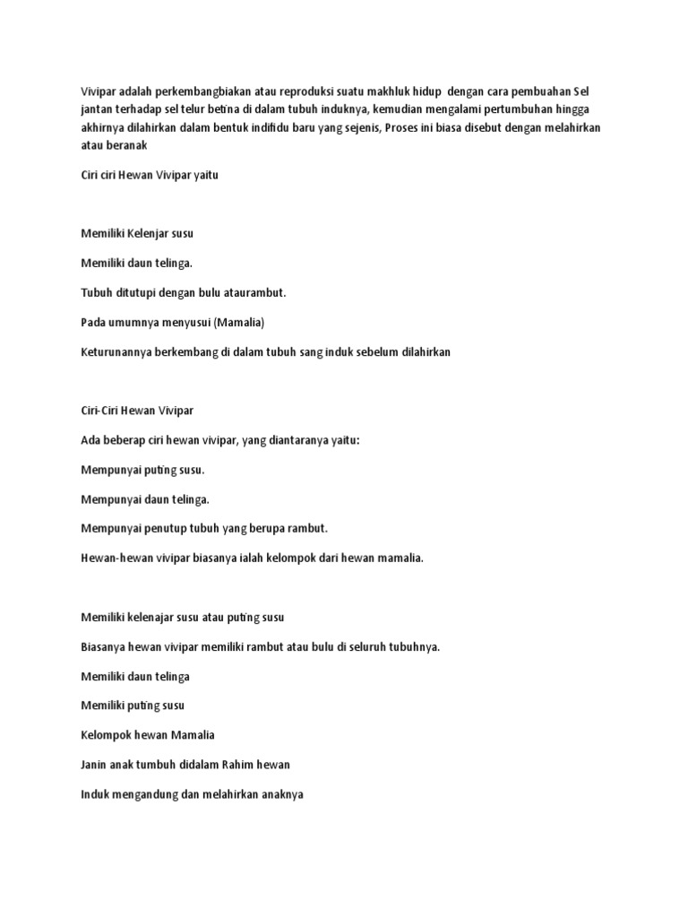 Vivipar adalah-WPS Office | PDF