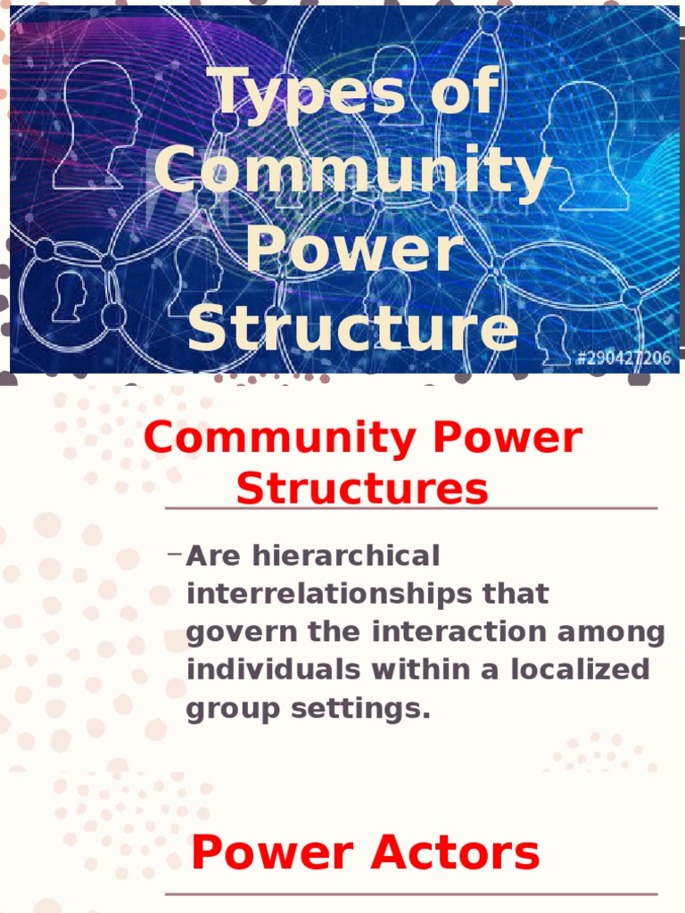 Types of Community Power Structure | PDF