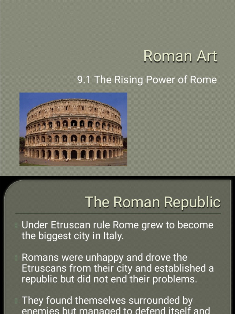 9.1 - Rising Power of Rome PDF | PDF | Sculpture | Ancient Rome