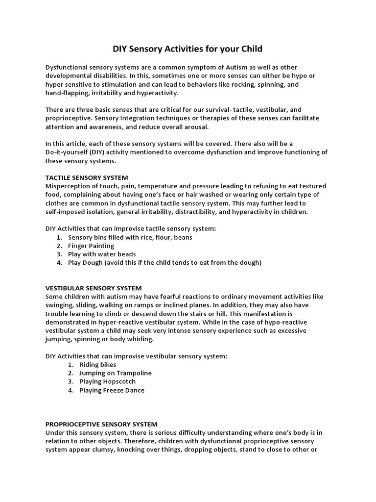 diy-activities-for-autism-part-1-pdf-pdf-somatosensory-system
