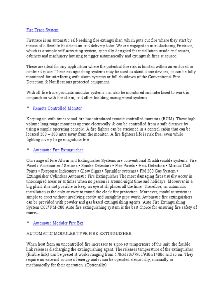 Fire Track System | PDF | Fires | Firefighting