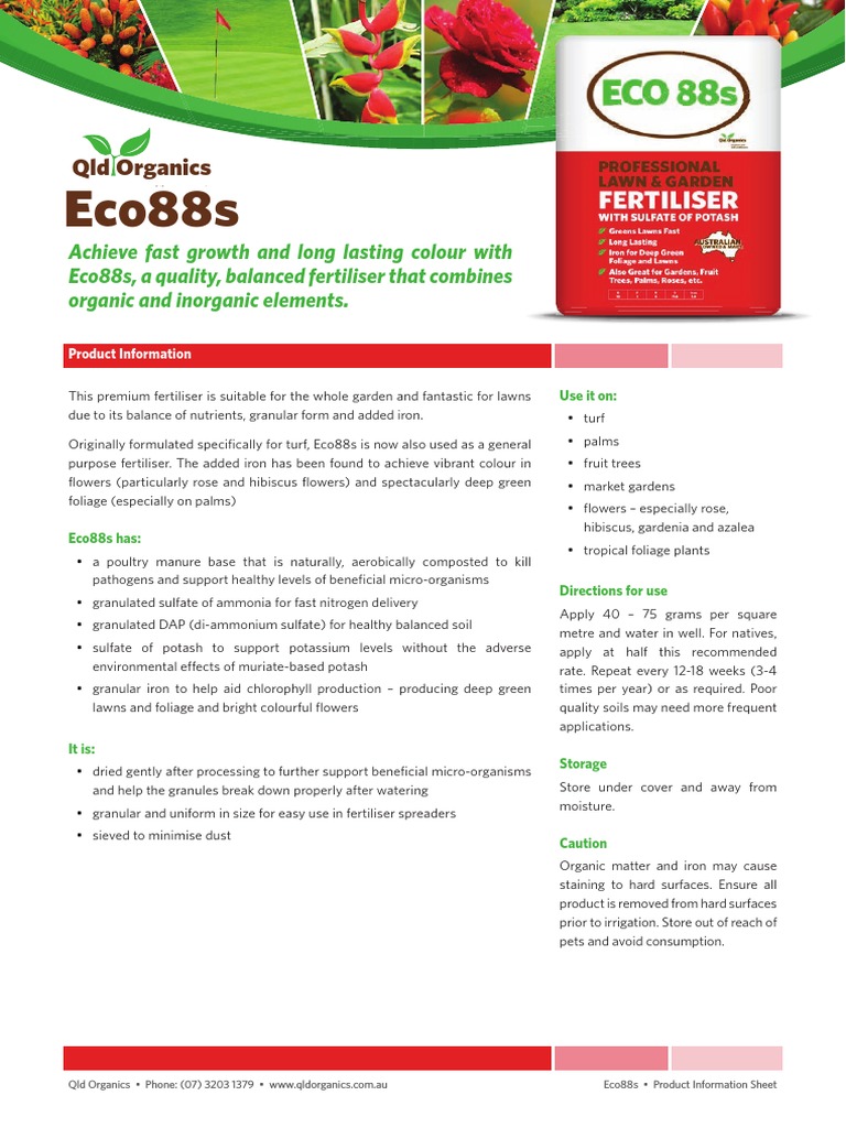 Eco 88 PDF | Download Free PDF | Fertilizer | Magnesium