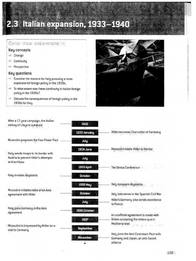1 Italy Challenges The Post-War Settlements | PDF