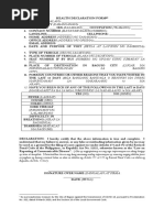 NBI Clearance Application Form | PDF | Social Institutions | Social Science