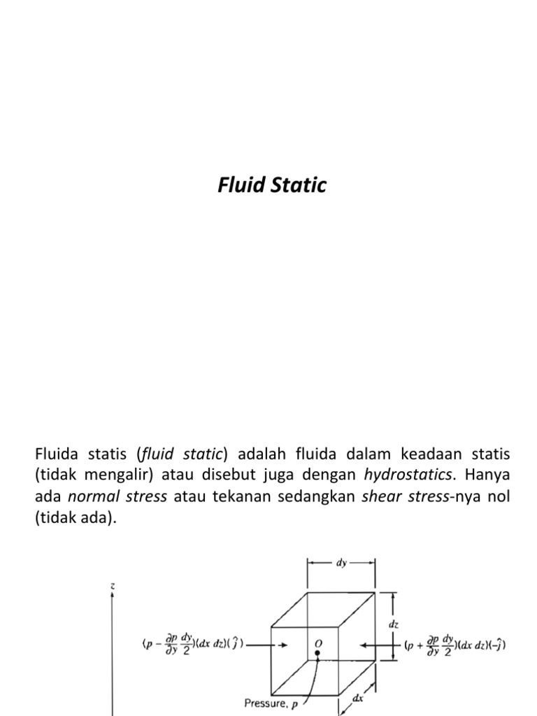 Fluid Static PDF | PDF