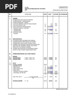 RAB Dinding Penahan Tanah (Turap) | PDF