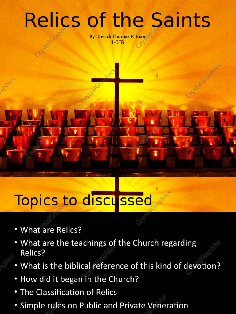 Relics Of The Saints Pdf Relic Saint