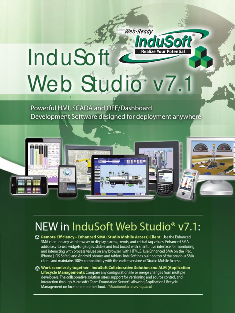 InduSoft - WebStudio - Datasheet 122323423 | PDF | World Wide Web | Internet & Web