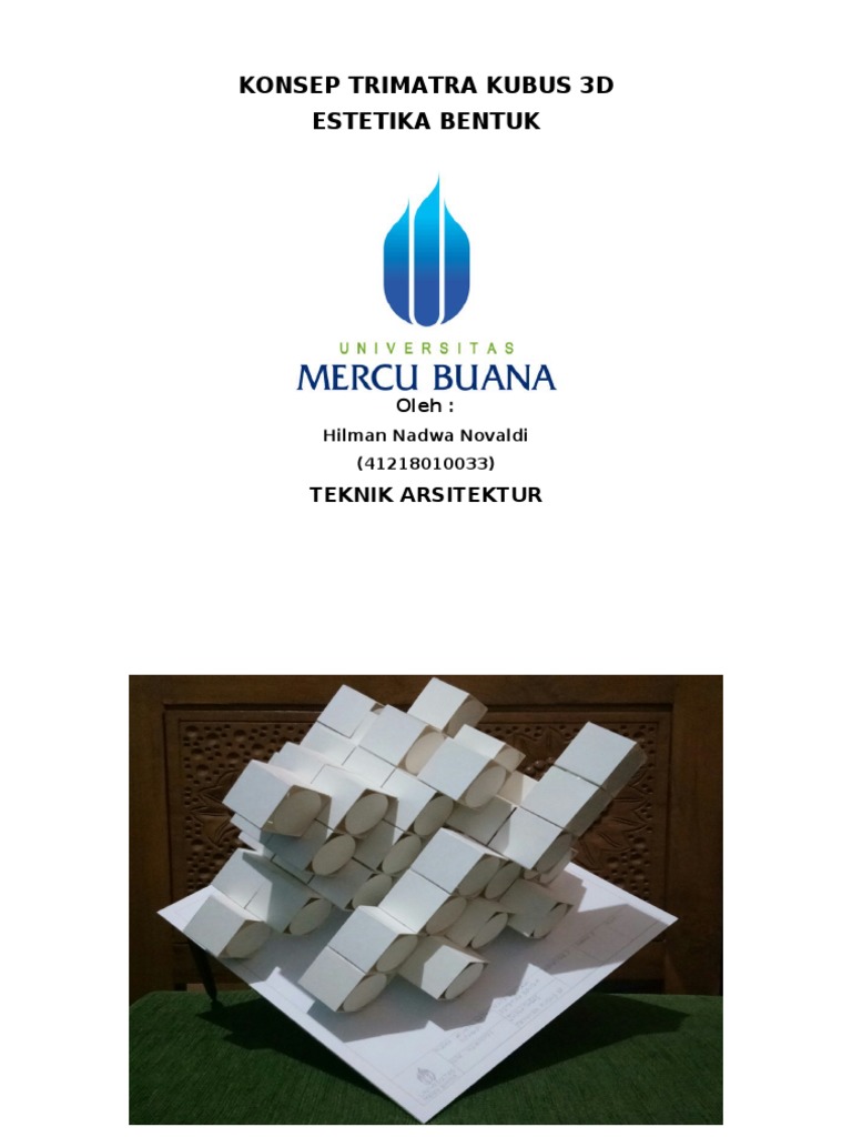 Konsep Trimatra Kubus 3D | PDF
