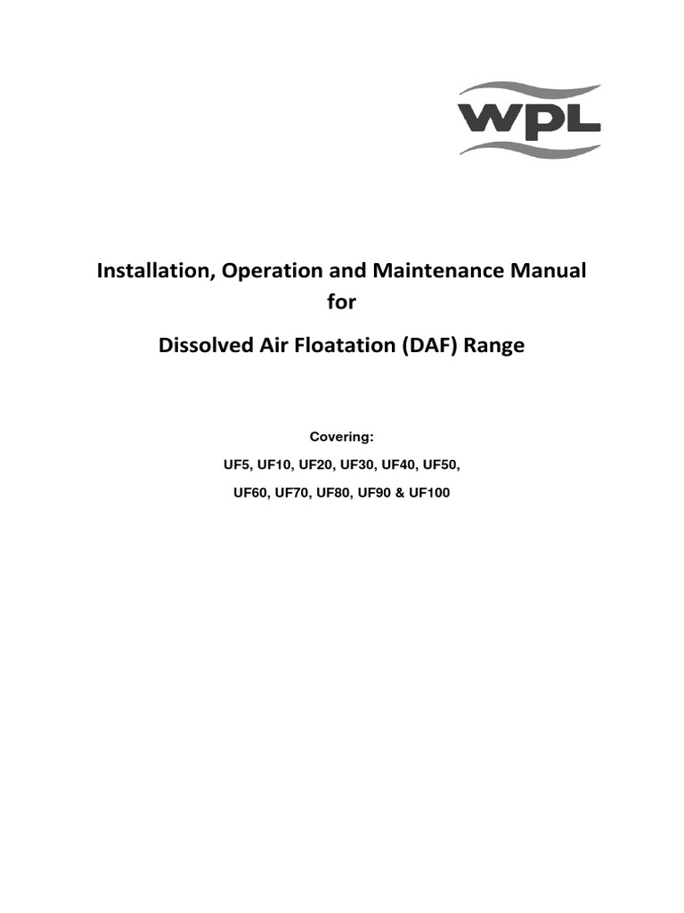 DAF Operation and Maintenance Manual | PDF | Pump | Valve